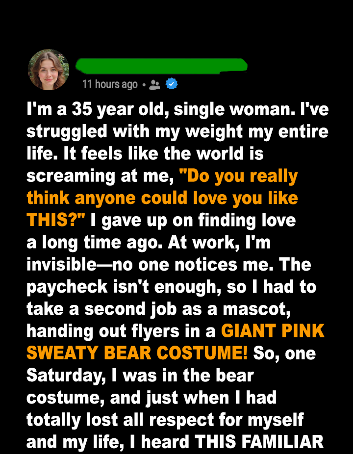 Every Saturday, I Worked Inside a Mascot Bear Costume. Then One Day, My ...